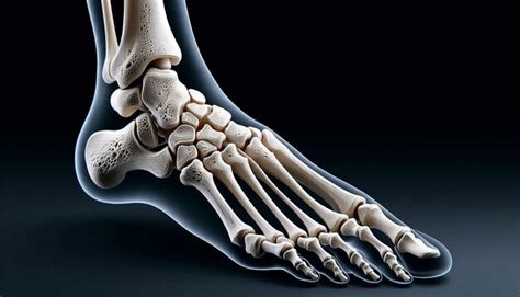 The Bones Of The Foot Are Visible Premium Ai Generated Image