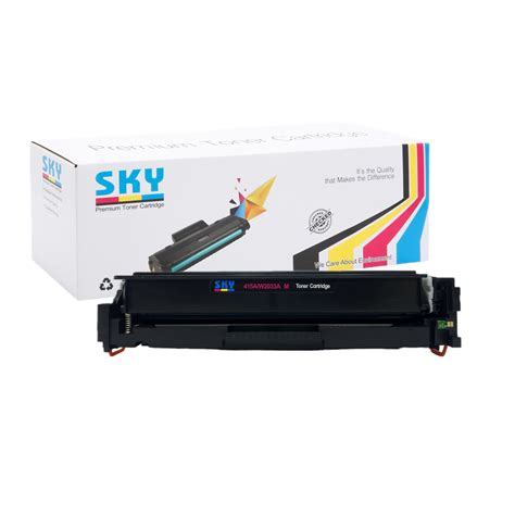 Sky 415a With Chip Compatible Toner Cartridges For Hp Color Laserjet P Skyrockuae