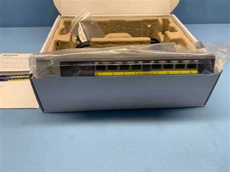 Netgear Gs108lp 8 Port Gigabit Ethernet Poe Unmanaged Switch P N Gs10