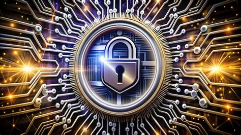 Cyber Security Biometric Finger Print Background Premium Ai Generated Image