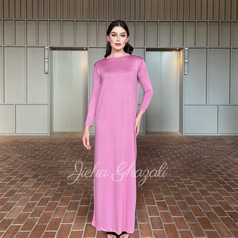Inner Dress Abaya Kaftan Jubah Byjiehaghazali Lazada