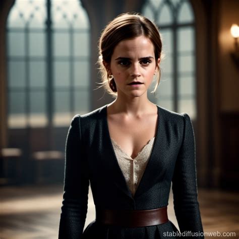 Angry Emma Watson Full Body Portrait Stable Diffusion Online