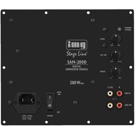 Sam 200d Subwoofer Forstærker
