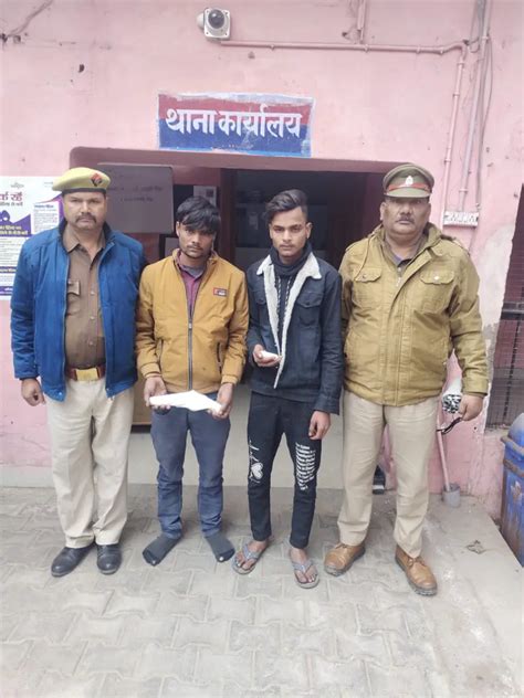 चोरी की योजना बनाते 2 शातिर अंतर्जनपदीय चोर 1 अवैध तमंचा 3 जिन्दा