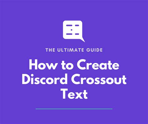 How To Create Discord Crossout Text A Quick Guide Hubpages