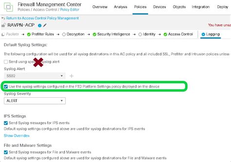 Solved Cisco Firepower Logging Cisco Community