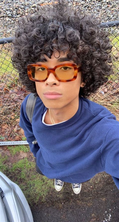 Glasses Curly Hair Styles Curly Hair Men Long Curly Hair