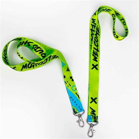 Landyard Welcome To The Clouds Show Verde Volrace