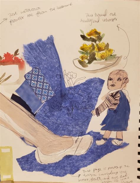 1st Sketchbook Spread Millie Morris Ap Art Blog