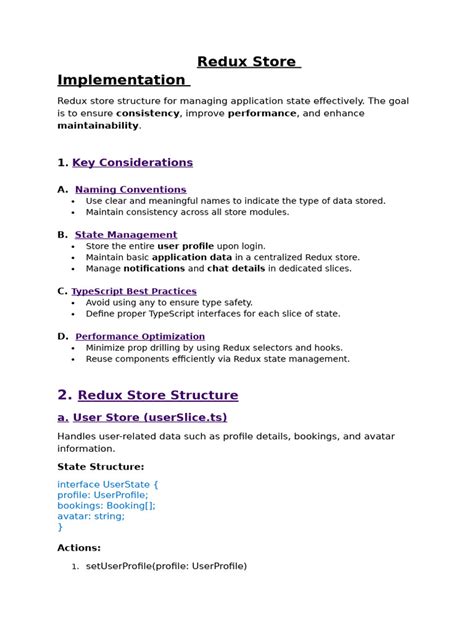 Redux Structure For Virtup Pdf Interface Computing Computer Science
