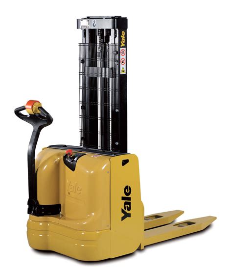 Electric Stacker Truck Walk Behind For Production For Warehouses