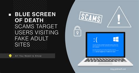 Fake Bsod Scams Target Users Visiting Fake Adult Sites Gridinsoft Blogs