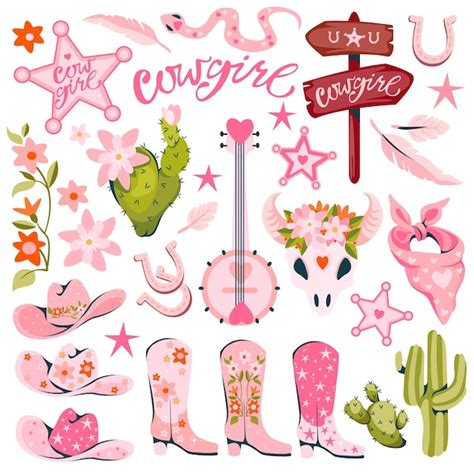Pink Cowgirl Images Free Download On Freepik