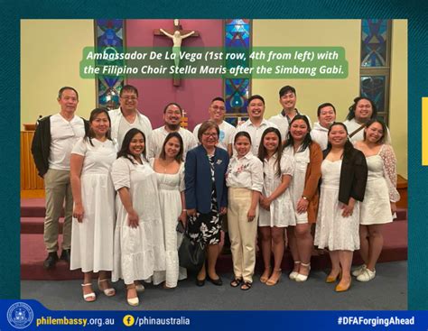 Philippine Embassy Leads The Celebration Of Simbang Gabi In Canberra