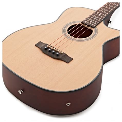 Electro Acoustic Bass Guitar Natural 35w Bass Amp And Accessory Pack At