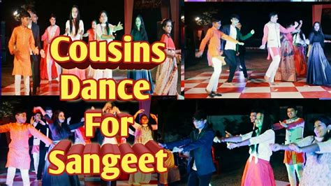 Easy Sangeet Dance Performed By Cousins Wedding Dance Cg Cousins