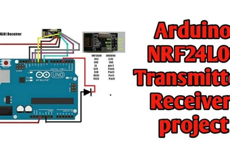 Wireless Remote Using 24ghz Nrf24l01 Module With Arduino