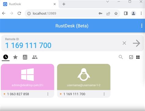 Rustdesk 远程桌面启动重构 Web 客户端 Oschina 中文开源技术交流社区