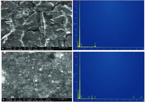 A Sem Image Of Bare Spe B Eds Image Of Bare Spe Showing Elemental