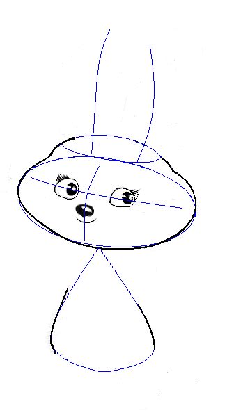 Как нарисовать олимпийского зайца 2014 карандашом поэтапно Рисуем тут