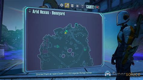 Arid Nexus Boneyard Soluce Borderlands 2 SuperSoluce