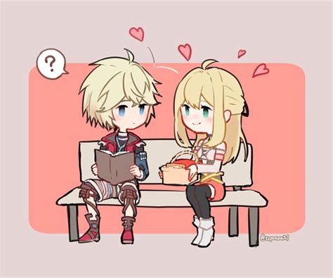 Shulk And Fiora Xenoblade Chronicles And 1 More Drawn By Rei