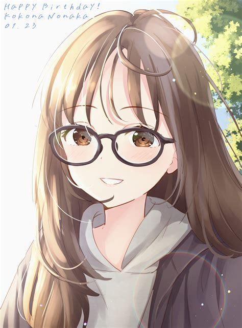 Safebooru 1girl D Absurdres Ahoge Animification Black Framed Eyewear
