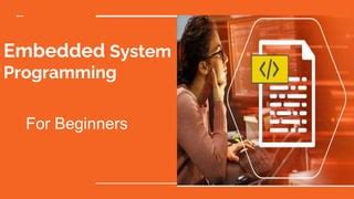 Embedded Systems Programming PPTX