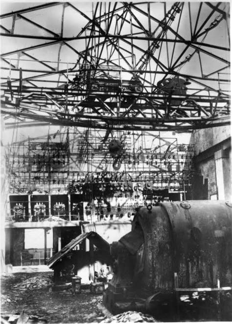 ヒロシマドキュメント 1945年 10～11月 中国配電の被害を調査 中国新聞ヒロシマ平和メディアセンター