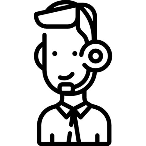 Icono De Atención Al Cliente Special Lineal