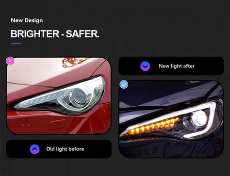 Car Styling Head Lamp Light For Subaru Brz Headlights 2012 2020 Ft86