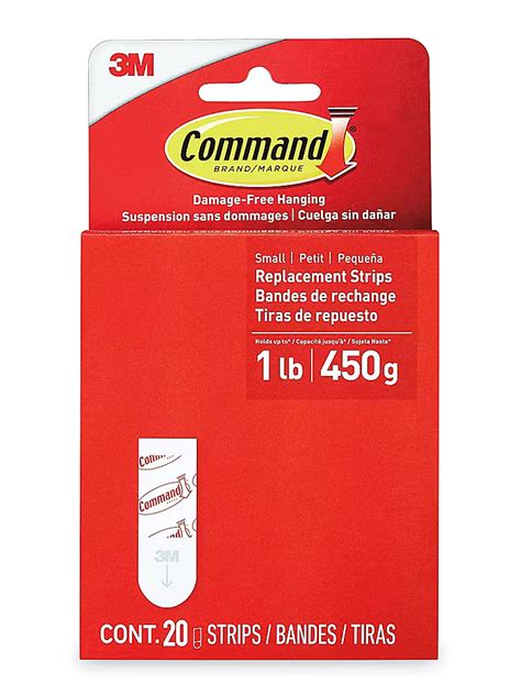 3m 17022 Command™ Refill Strips Small S 26010 Uline