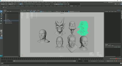 Automatic Blendshape Transfer To Flippednormals