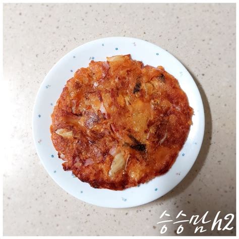 돼지고기 김치전 만드는 법 훈제 돼지 목심 슬라이스