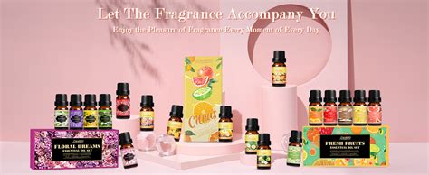 SALUBRITO Essential Oils Set Floral Fragrance Oils For Diffuser For Home X ML Aromatherapy