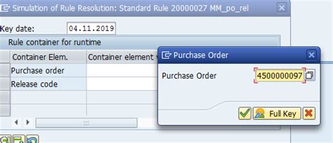 sap abap central workflow purchase order requisition approvers simulation