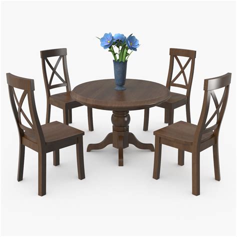 꽃 의자 3d 모델 10 Fbx 3ds C4d Dae Free3d