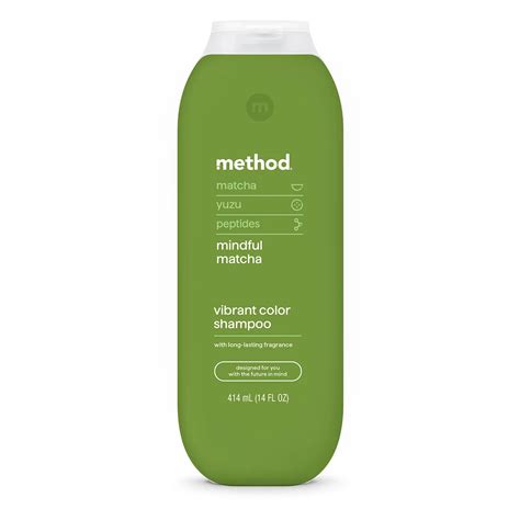 Method Vibrant Color Shampoo Mindful Matcha Shop Shampoo