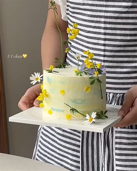 전주생화케이크 꽃집 답례품 가든온더케이크 Gardenonthecake 숫자6인치 Instagram