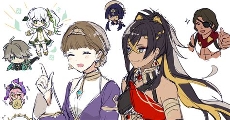 Genshinimpact スメール組 Gyuentecのイラスト Pixiv