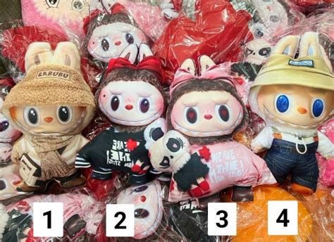ตุ๊กตาลายบูบู้ Labubu ขนาด 40 Cm มี4แบบ Th