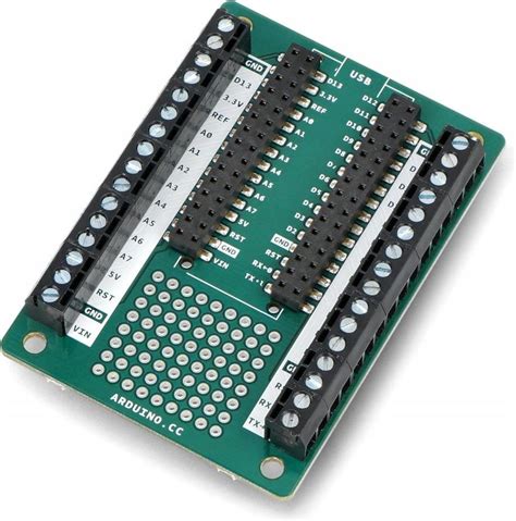 Arduino Nano Screw Terminal Adapter Złącza Śrubowe Asx00037 Opinie I