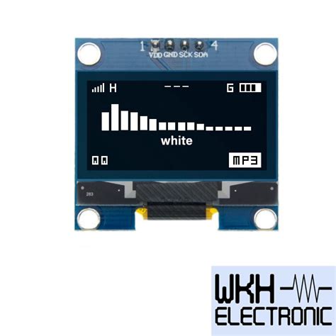 Jual Modul Display OLED 128x64 LCD I2C 1 3 Inch White Putih Arduino Kota Surabaya WKH