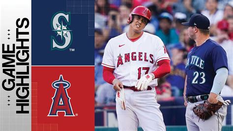Mariners Vs Angels Game Highlights 8323 Mlb Highlights Youtube