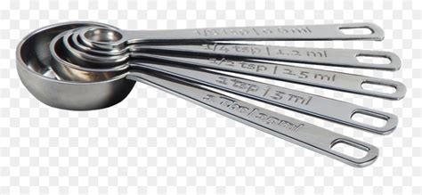 Measuring Spoons Png Clipart Le Creuset Stainless Steel Measuring