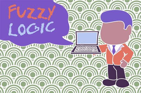 Conceptual Hand Writing Showing Fuzzy Logic Business Photo Showcasing