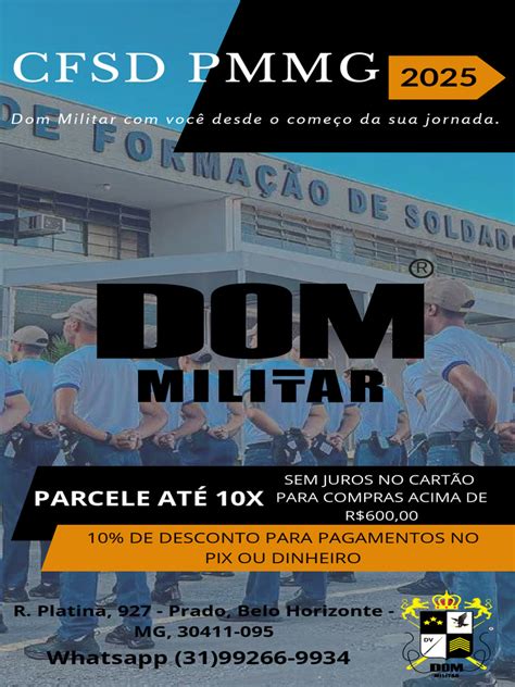 Cartilha Cfsd Pmmg 2025 Produtos E Ofertas Pdf