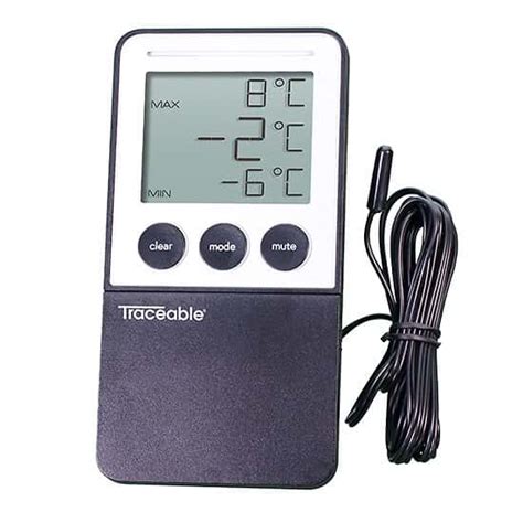 Fridge Freezer Digital Thermometer Bullet Probe Traceable®