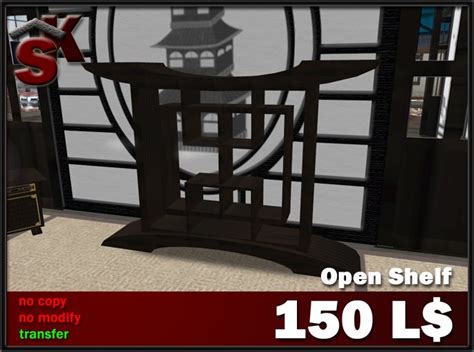 Second Life Marketplace Japanese Open Shelf