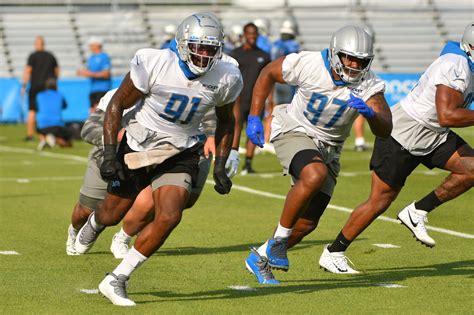 Detroit Lions Training Camp Observations Day 7 Things Get Physical